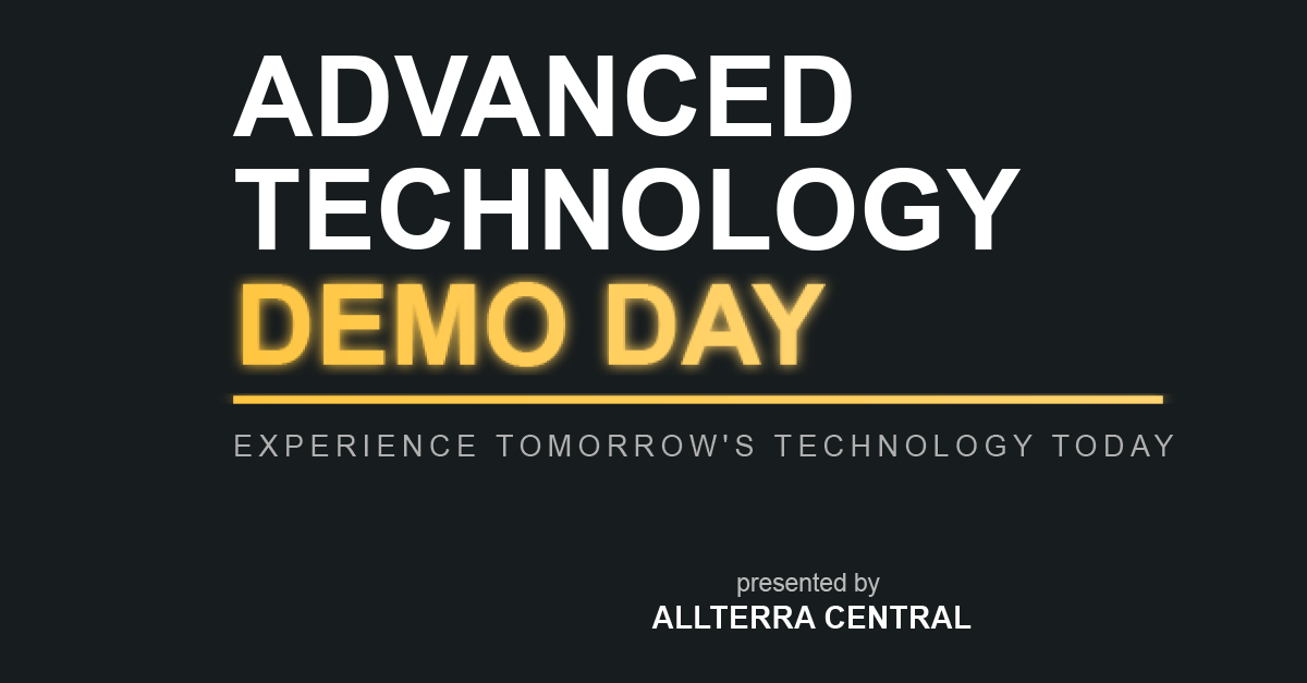 Advanced Technology Demo Day | AllTerra Central